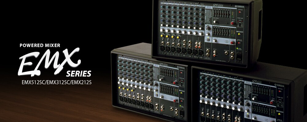 EMX (Box type) - Gallery - Mixers - Products - Audio - Yamaha ...