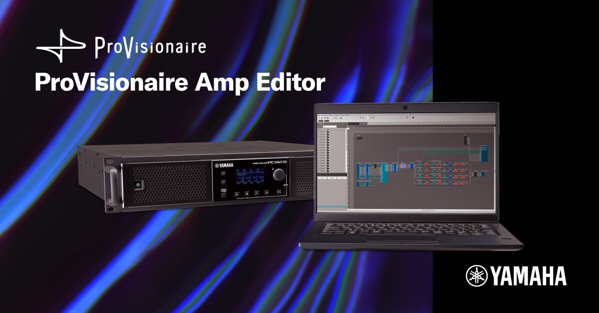 ProVisionaire Amp Editor - Overview - Software & Apps - Products ...